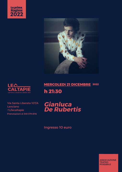 Gianluca De Rubertis in concerto | Chiaro Quotidiano