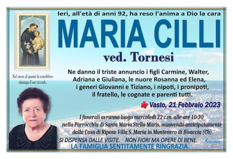 Maria Cilli | Chiaro Quotidiano