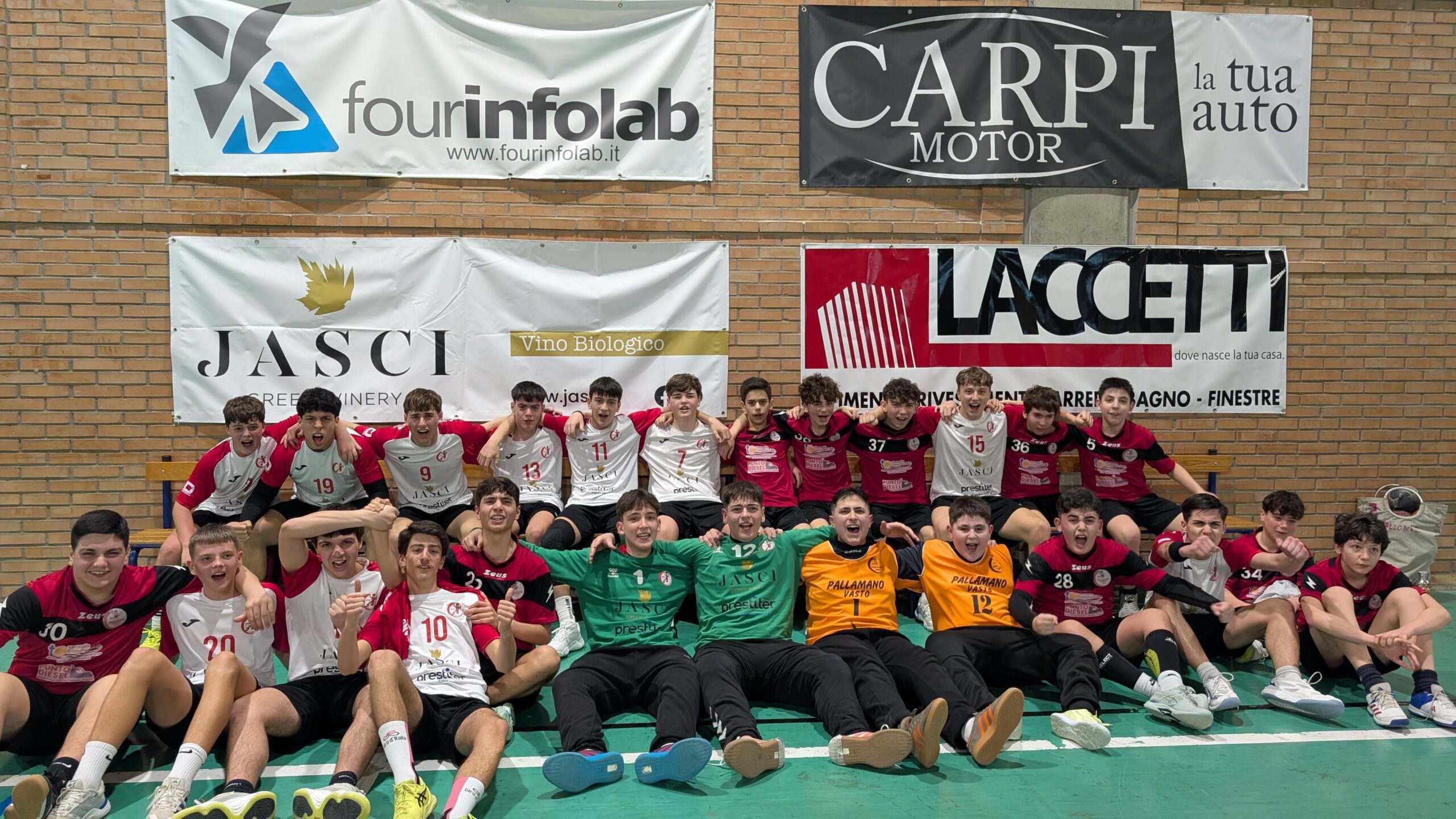 Pallamano Vasto: l’under 16 maschile è campione d’Abruzzo per la terza ...